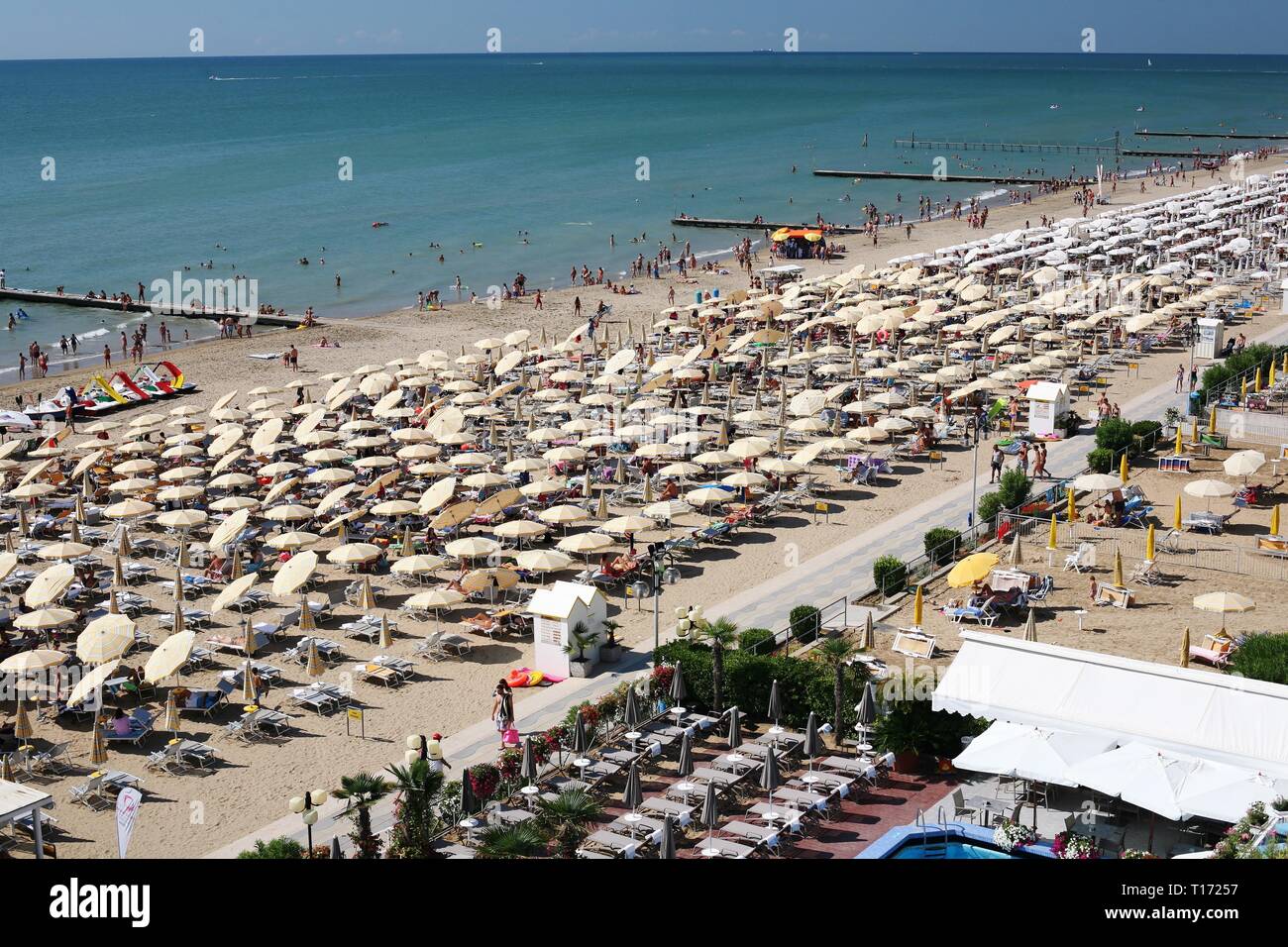 The Lido di Jesolo is the beach area of Jesolo in the province of ...