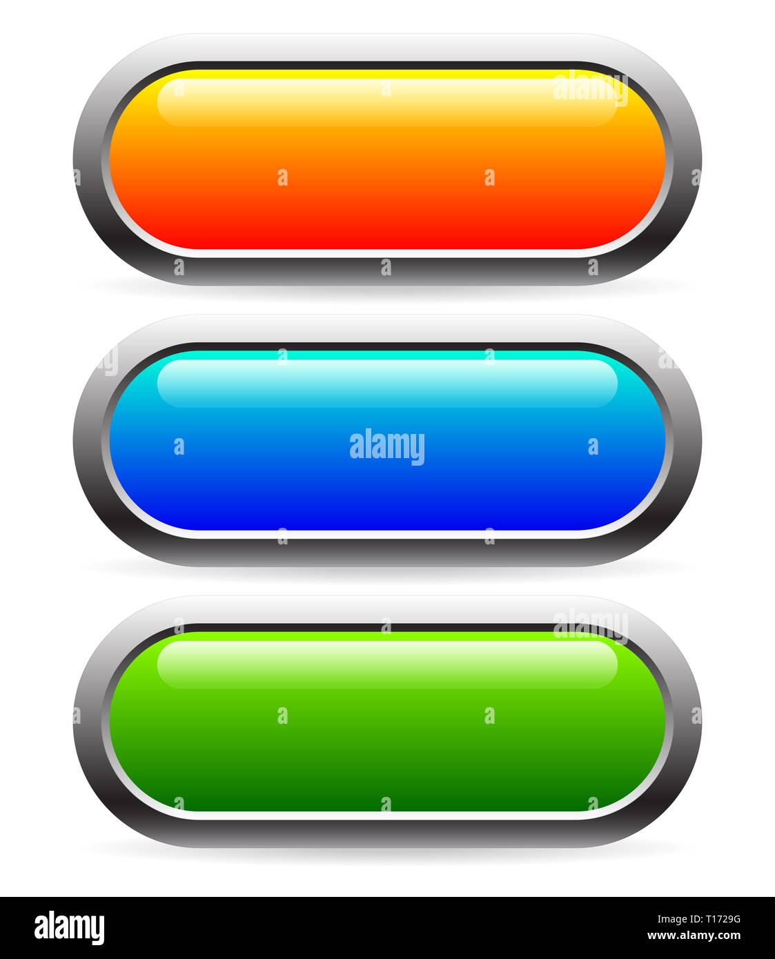 Bold, glossy button or banner backgrounds Stock Photo - Alamy