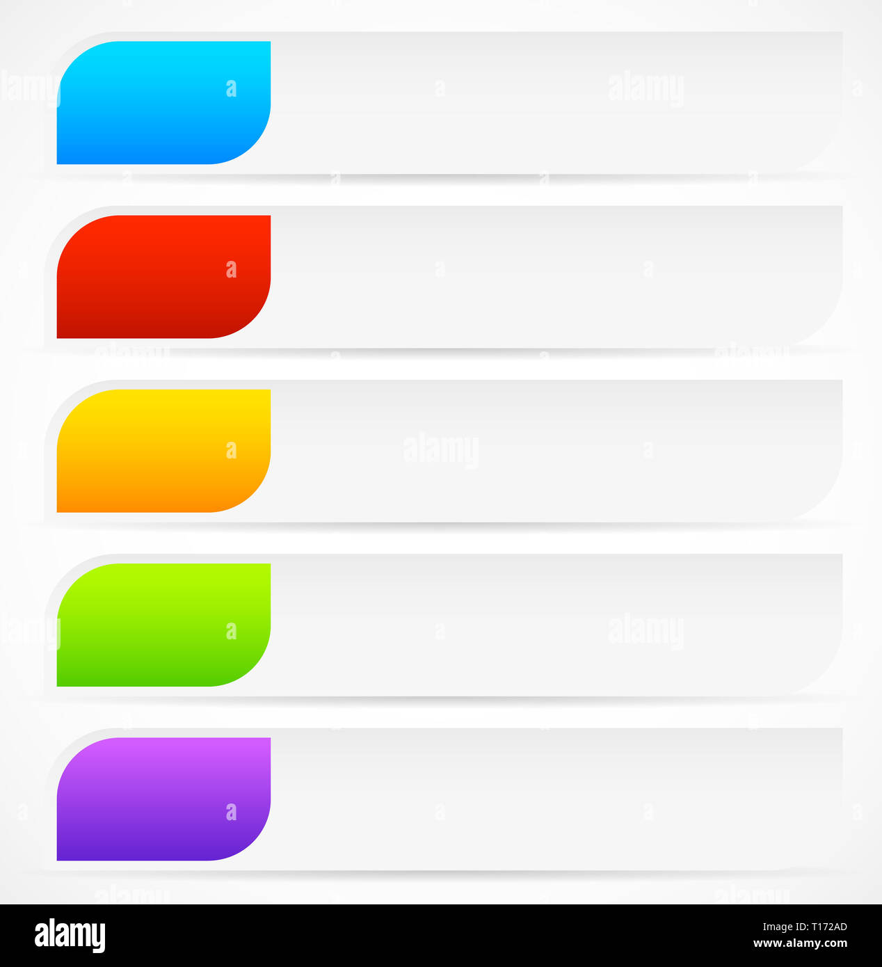 Eps 10 Vector Illustration of Horizontal Button, Banner Backgrounds ...