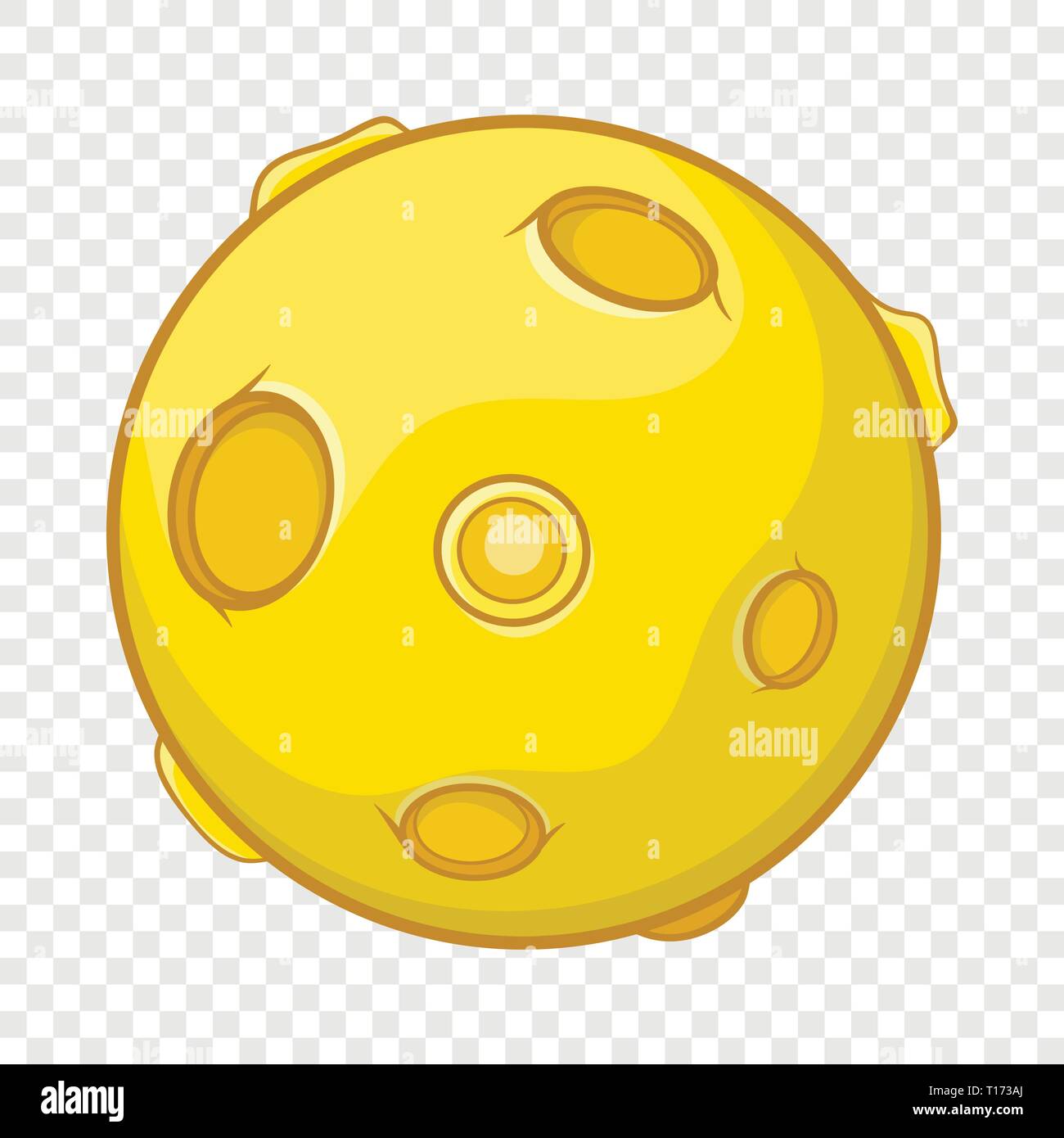 Moon icon, cartoon style Stock Vector Image & Art - Alamy