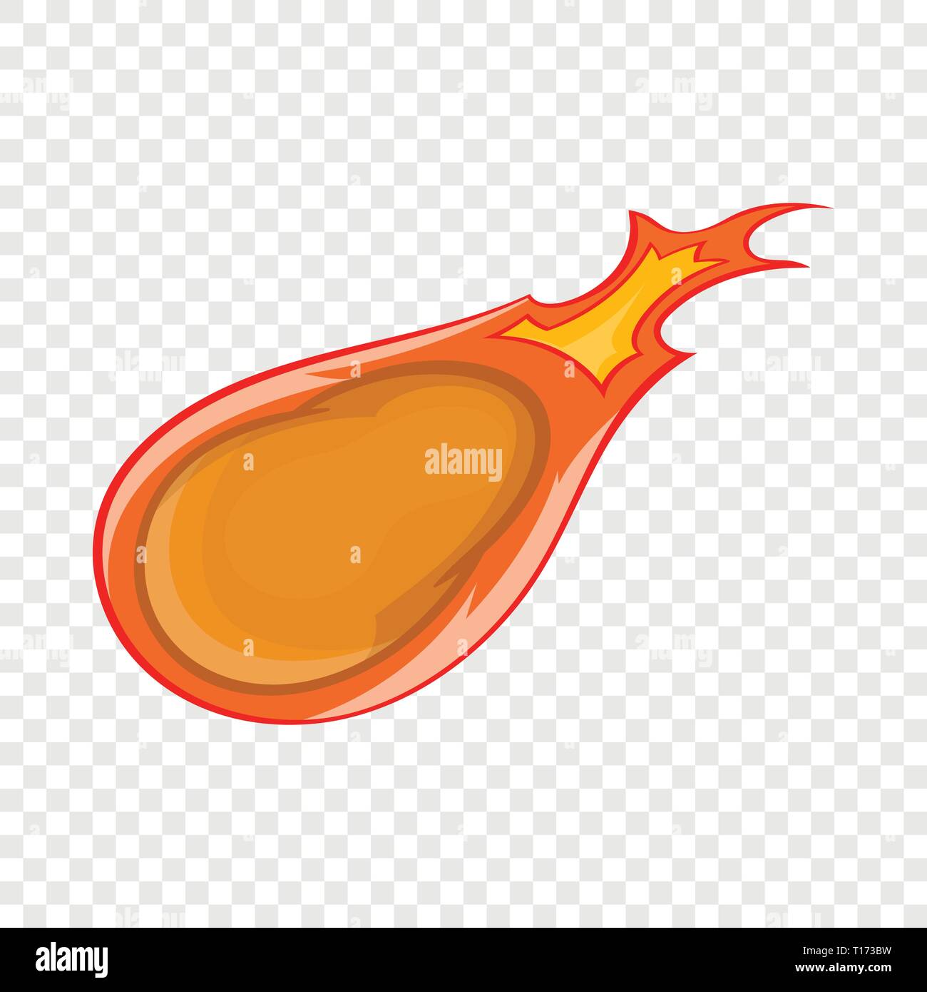 Comet icon, cartoon style Stock Vector Image & Art - Alamy