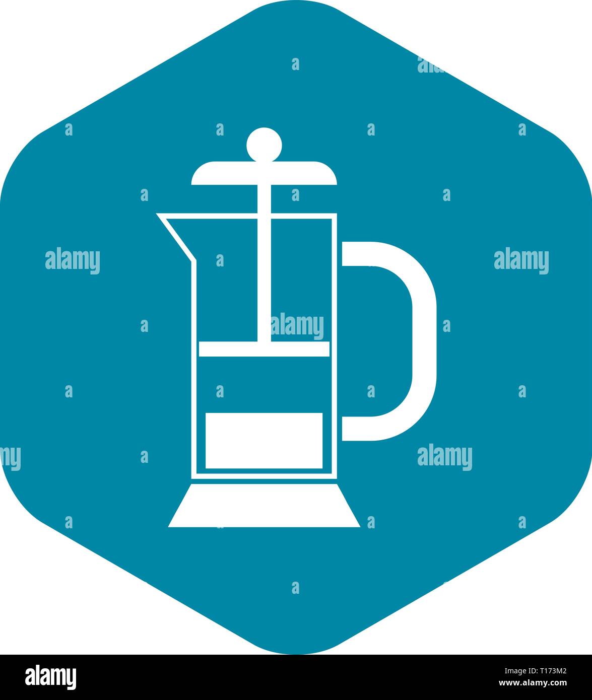 Coffee decanter Stock Vector Images - Alamy