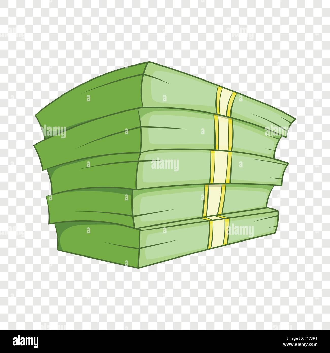 Stack of money icon, cartoon style Stock Vector Image & Art - Alamy