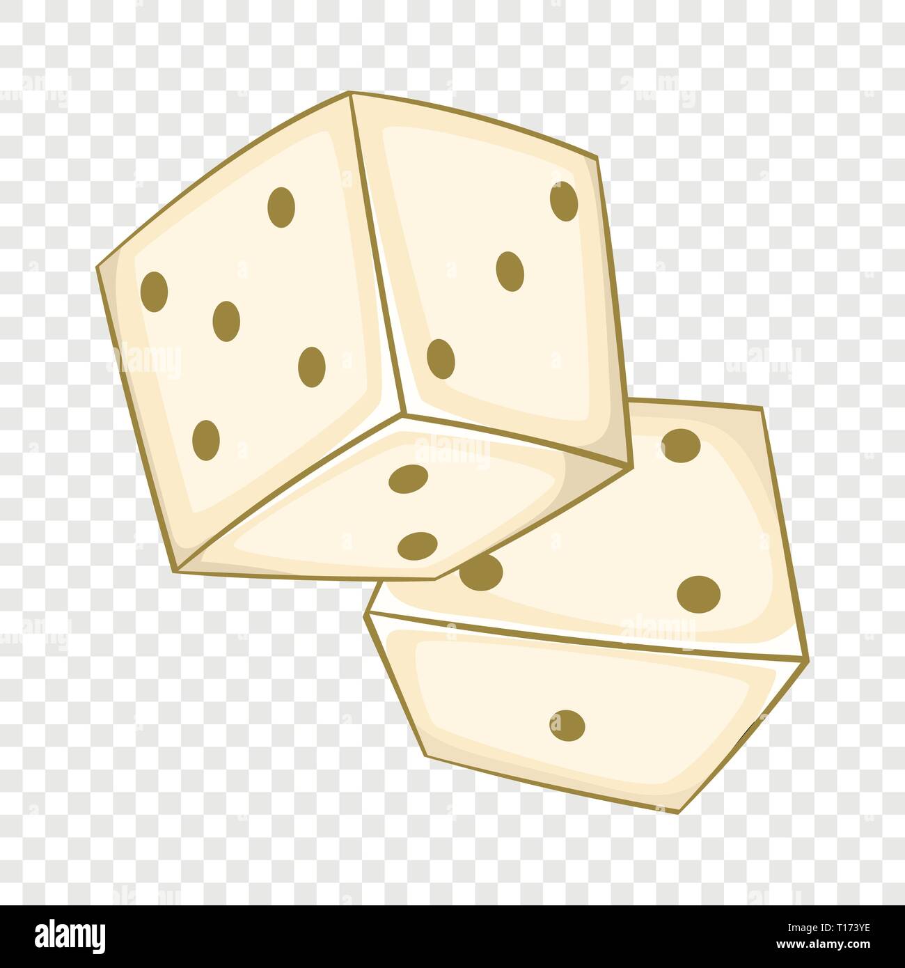 Dice icon, cartoon style Stock Vector Image & Art - Alamy