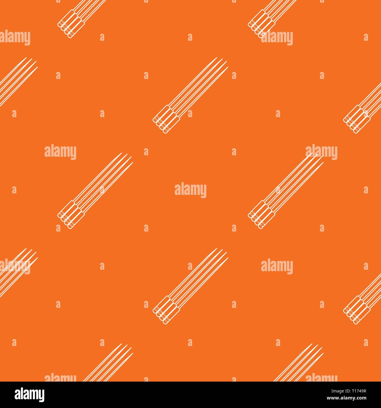 Toothpick pattern vector orange Stock Vector Image & Art - Alamy
