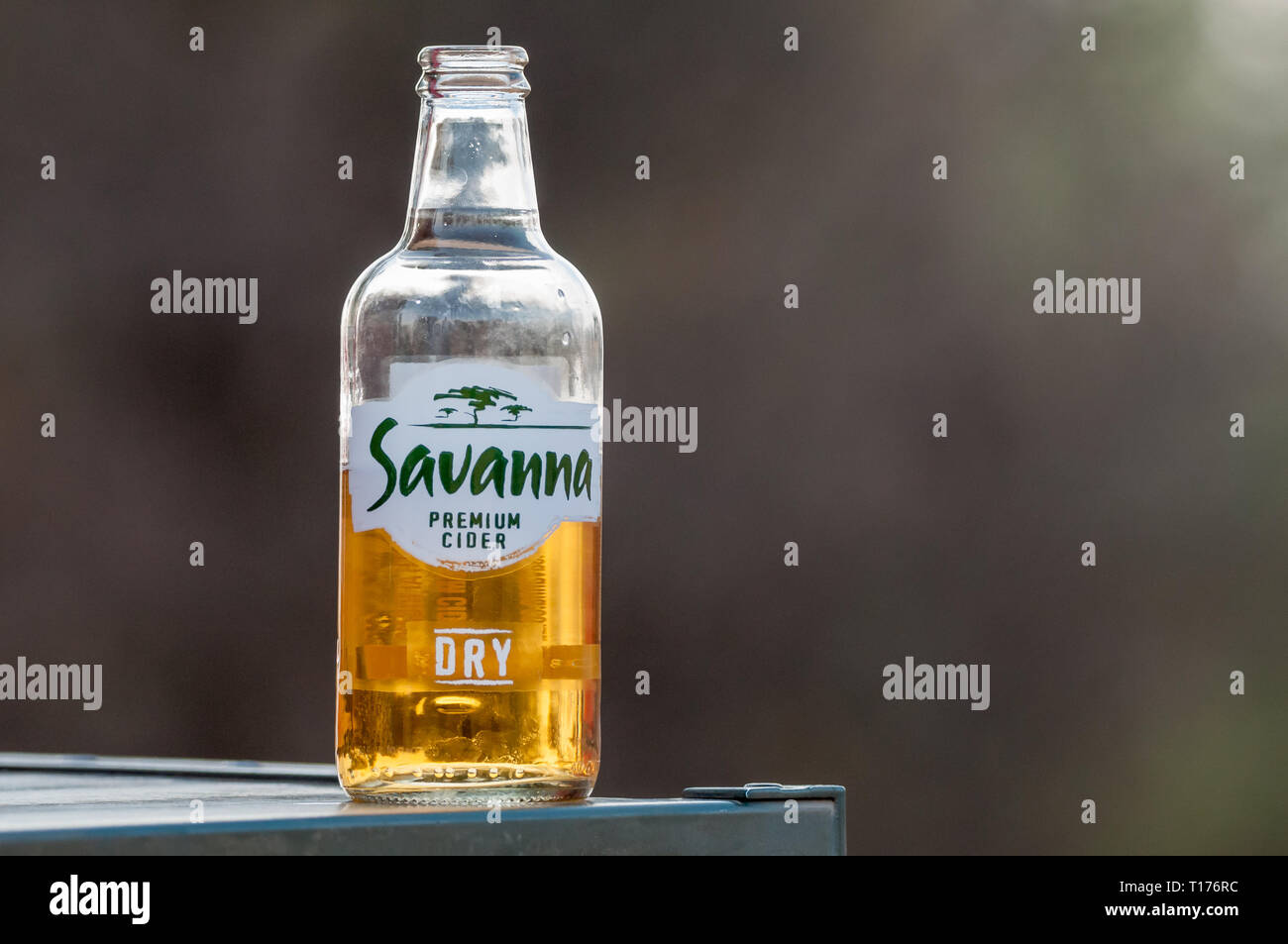 Savanna premium cider dry bottle, Namibia Stock Photo - Alamy