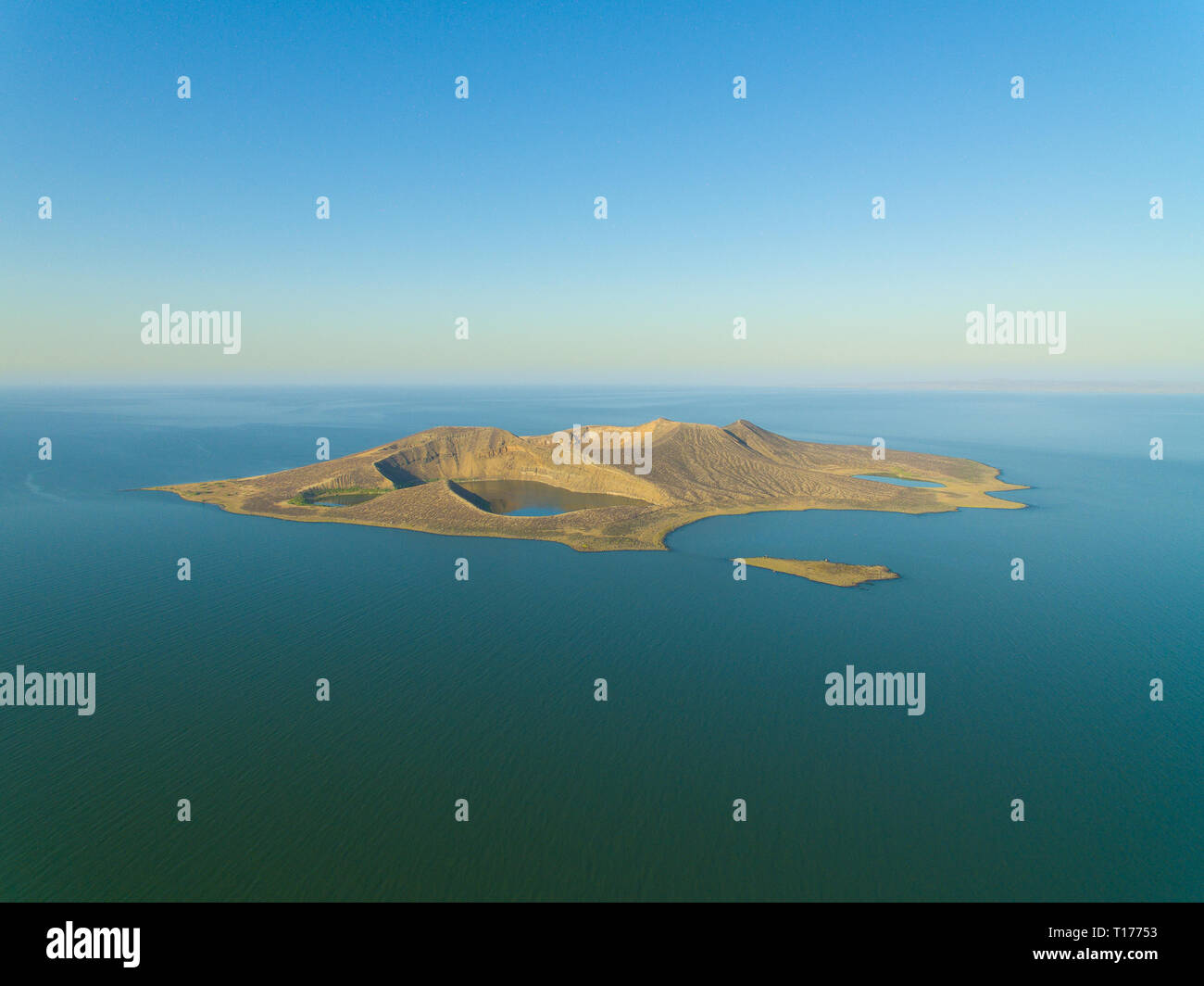 Late afternoon boat ride to Central Island in Lake Turkana also known ...