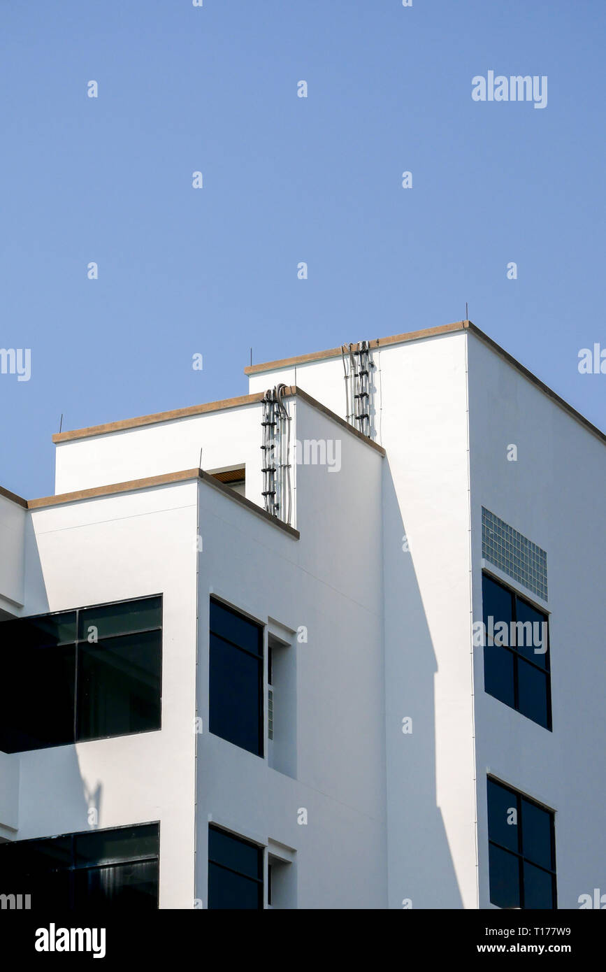 Abstract background architecture lines. modern architecture detail ...