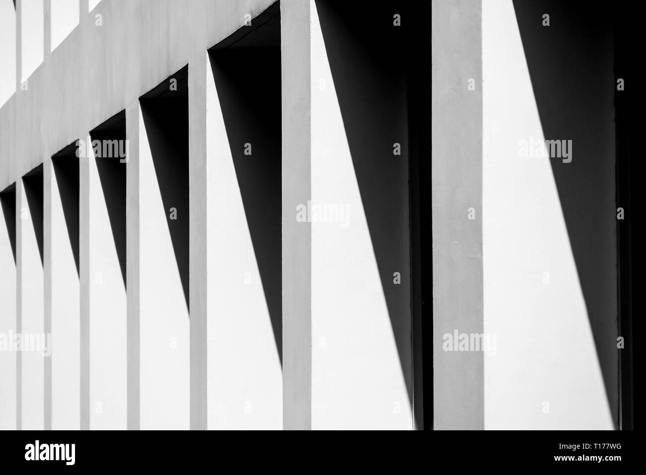 Abstract background architecture lines. modern architecture detail ...