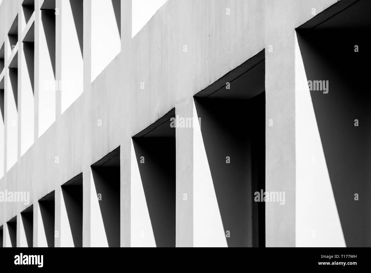 Abstract background architecture lines. modern architecture detail ...