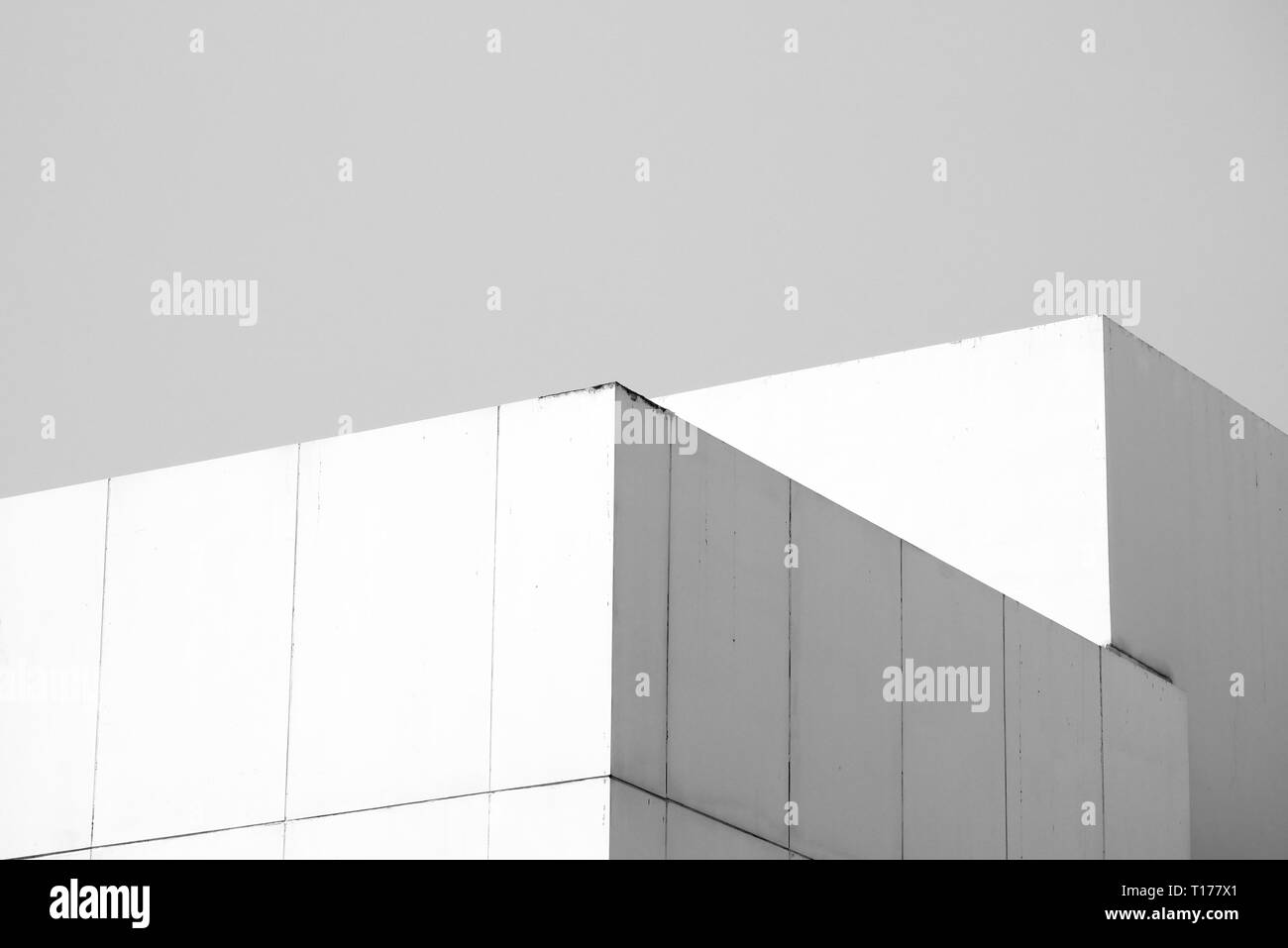 Abstract background architecture lines. modern architecture detail ...