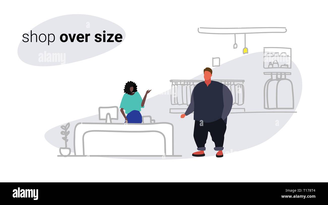 Fat man counter Cut Out Stock Images & Pictures - Alamy