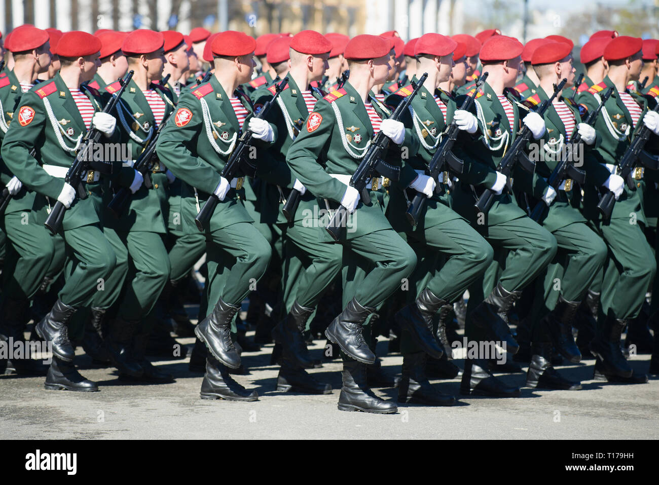 Russian Soldiers On Parade High Resolution Stock Photography and Images ...