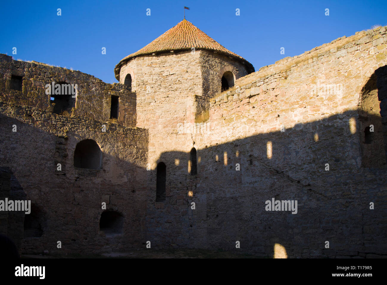 Ancient ancient stone fortress Stock Photo - Alamy