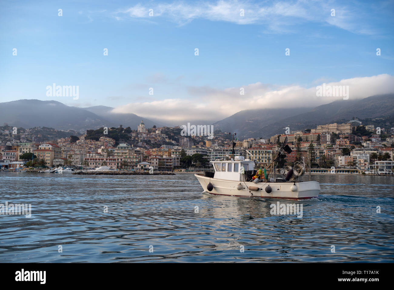 Old port sanremo hi-res stock photography and images - Alamy