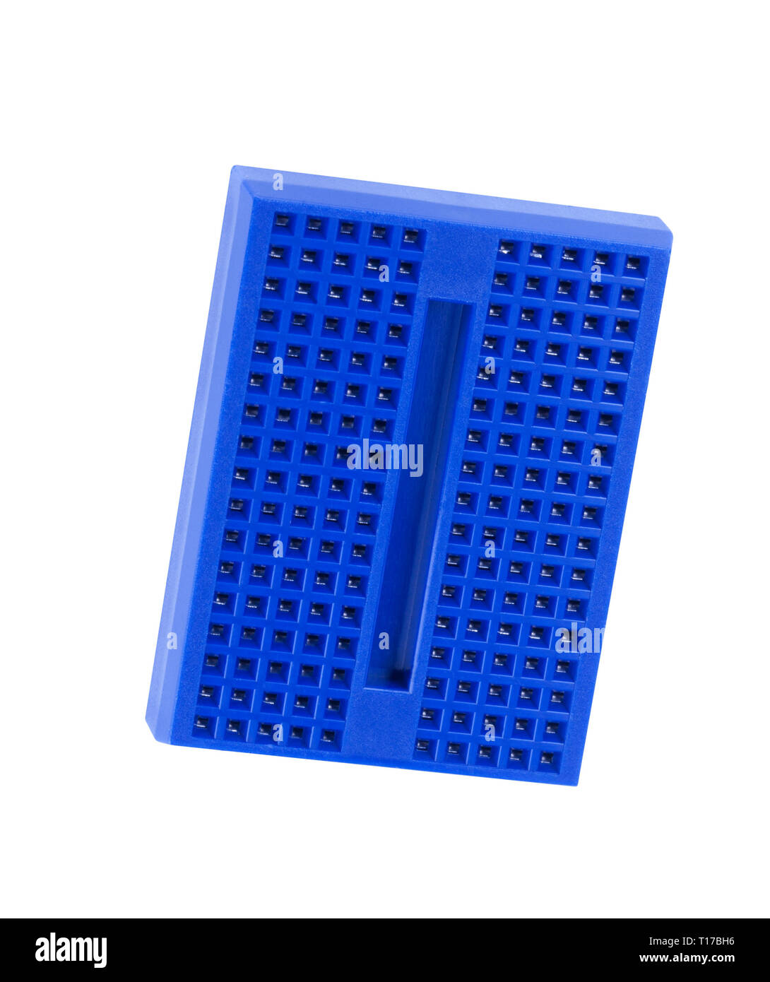 Mini Solderless Prototype Breadboard isolated Stock Photo - Alamy