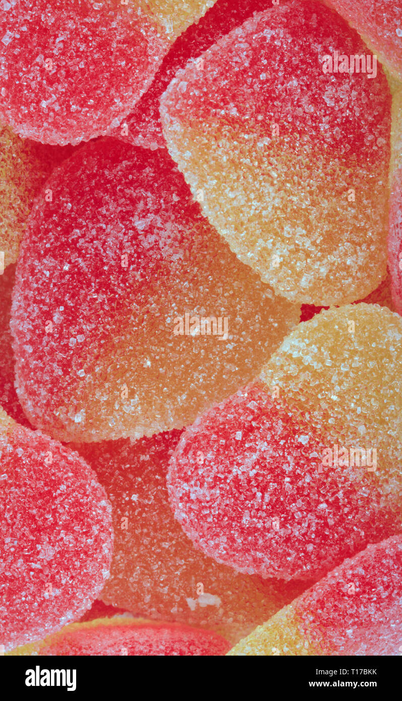many Multicolor Fruit Jelly Stock Photo - Alamy