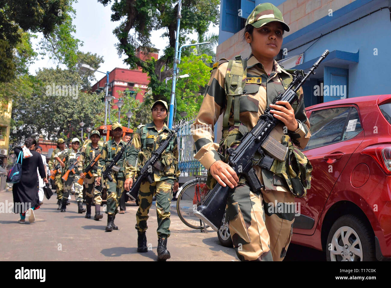 Border security force hi-res stock photography and images - Alamy