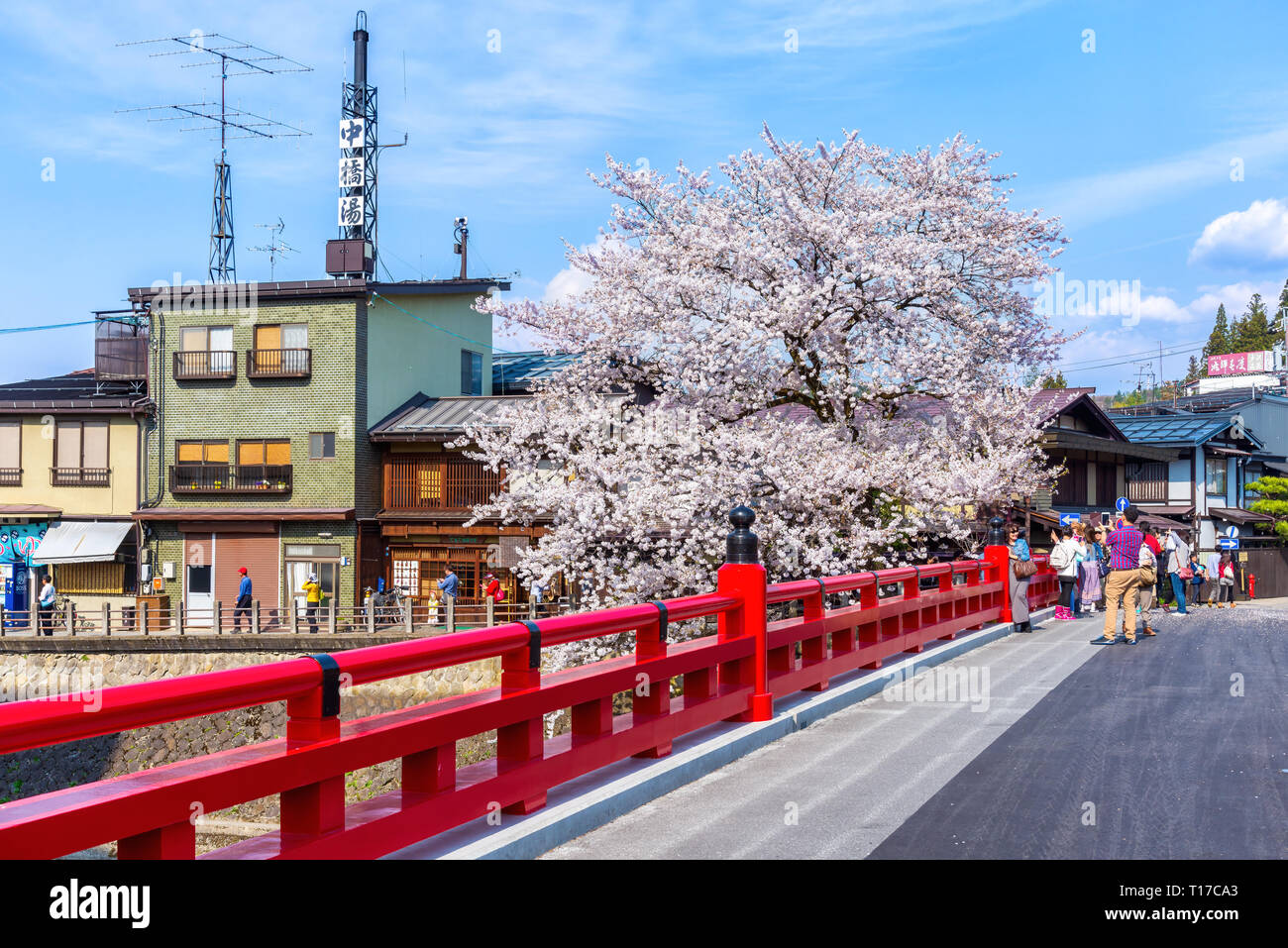 Red bridge japan hi-res stock photography and images - Alamy