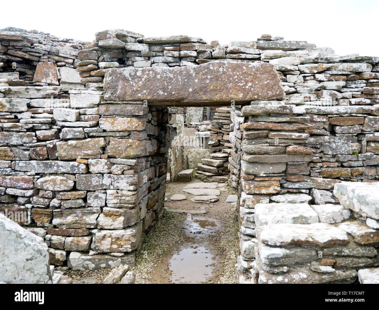 The Broch of Gurness in Orkney, Scotland, UK Stock Photo - Alamy