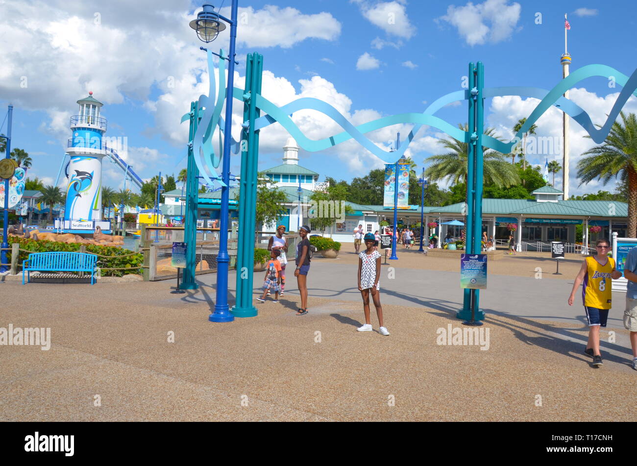 Seaworld Orlando, USA Stock Photo - Alamy