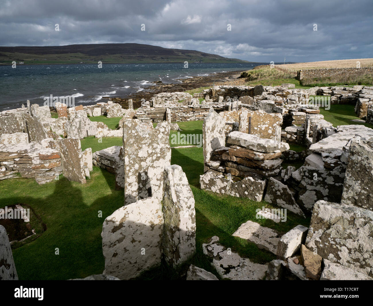 The Broch of Gurness in Orkney, Scotland, UK Stock Photo - Alamy