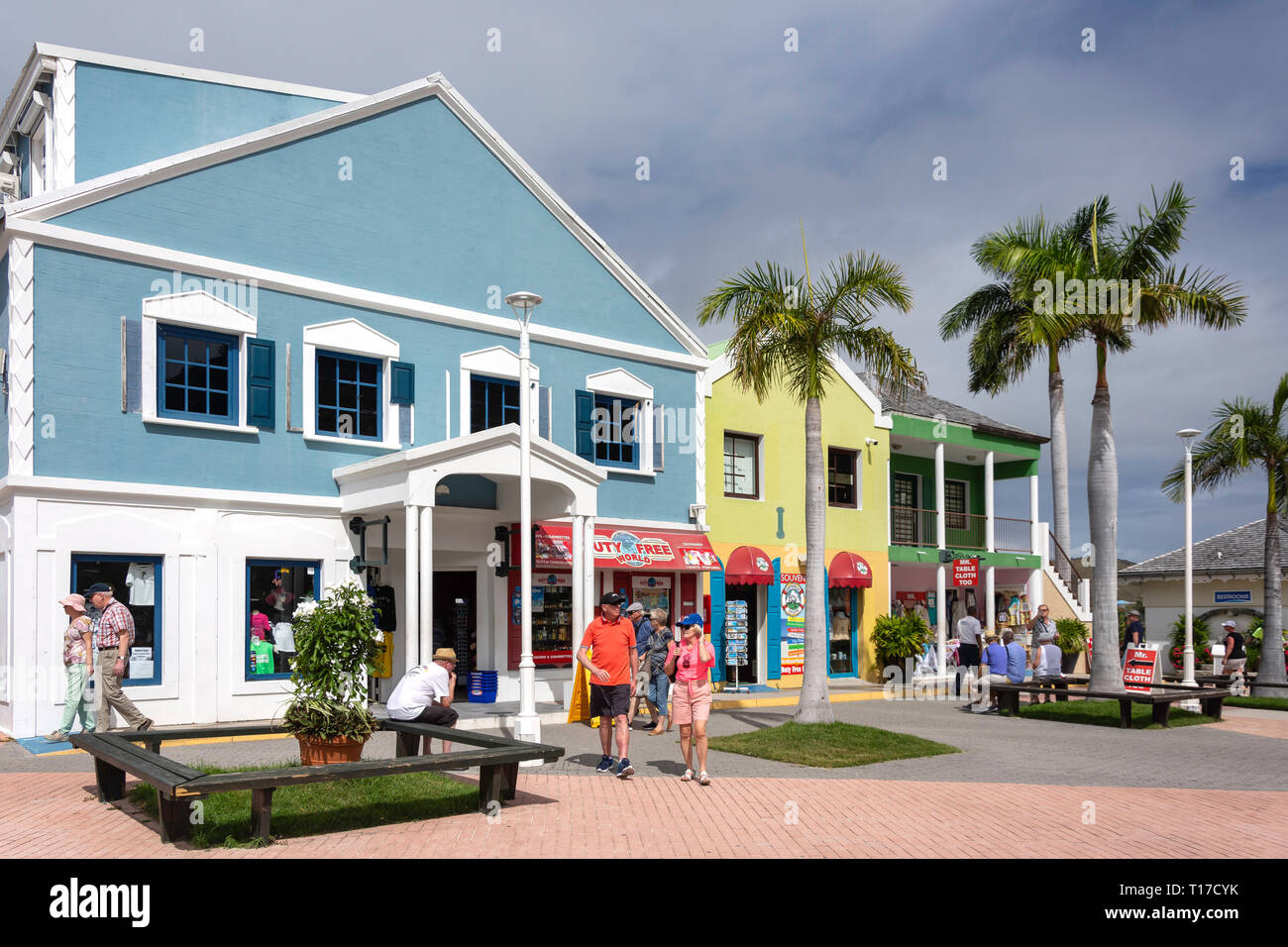 Harbour Point Village shops at Cruise Port Terminal, Philipsburg, St ...