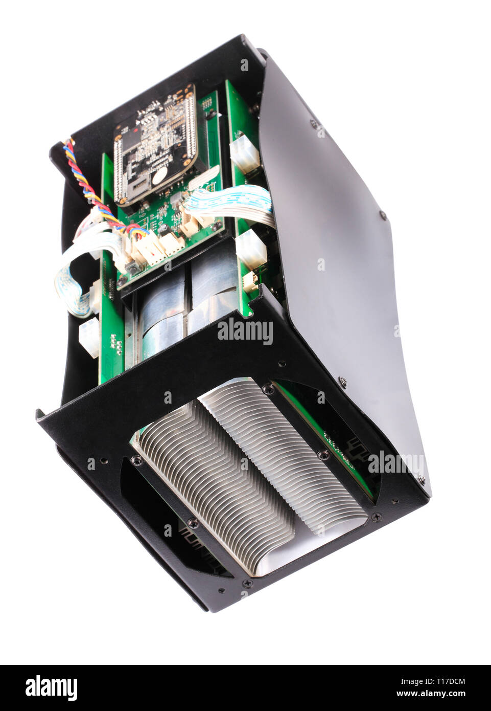 electronic device isolated on white background Stock Photo - Alamy