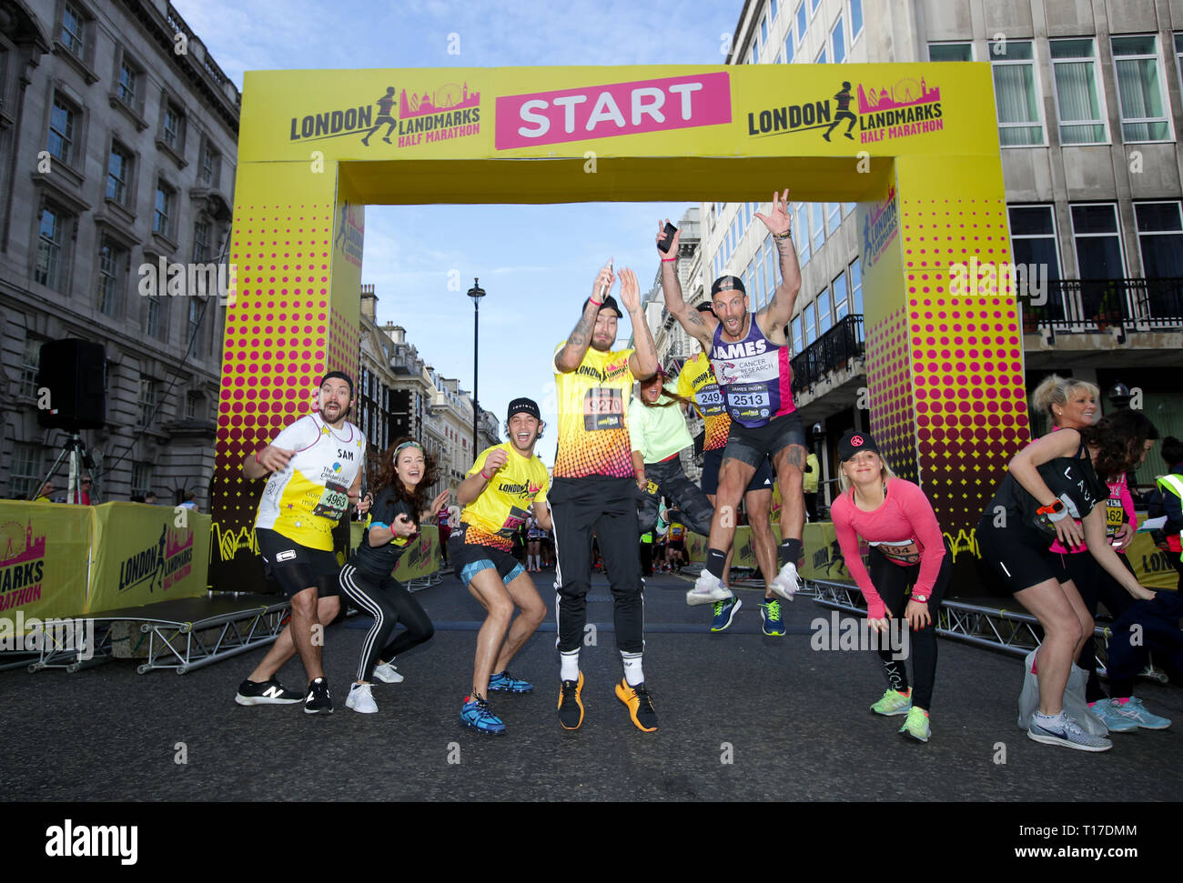 Eyal Booker, Jake Quickenden, Michelle Heaton and Frankie Foster during ...