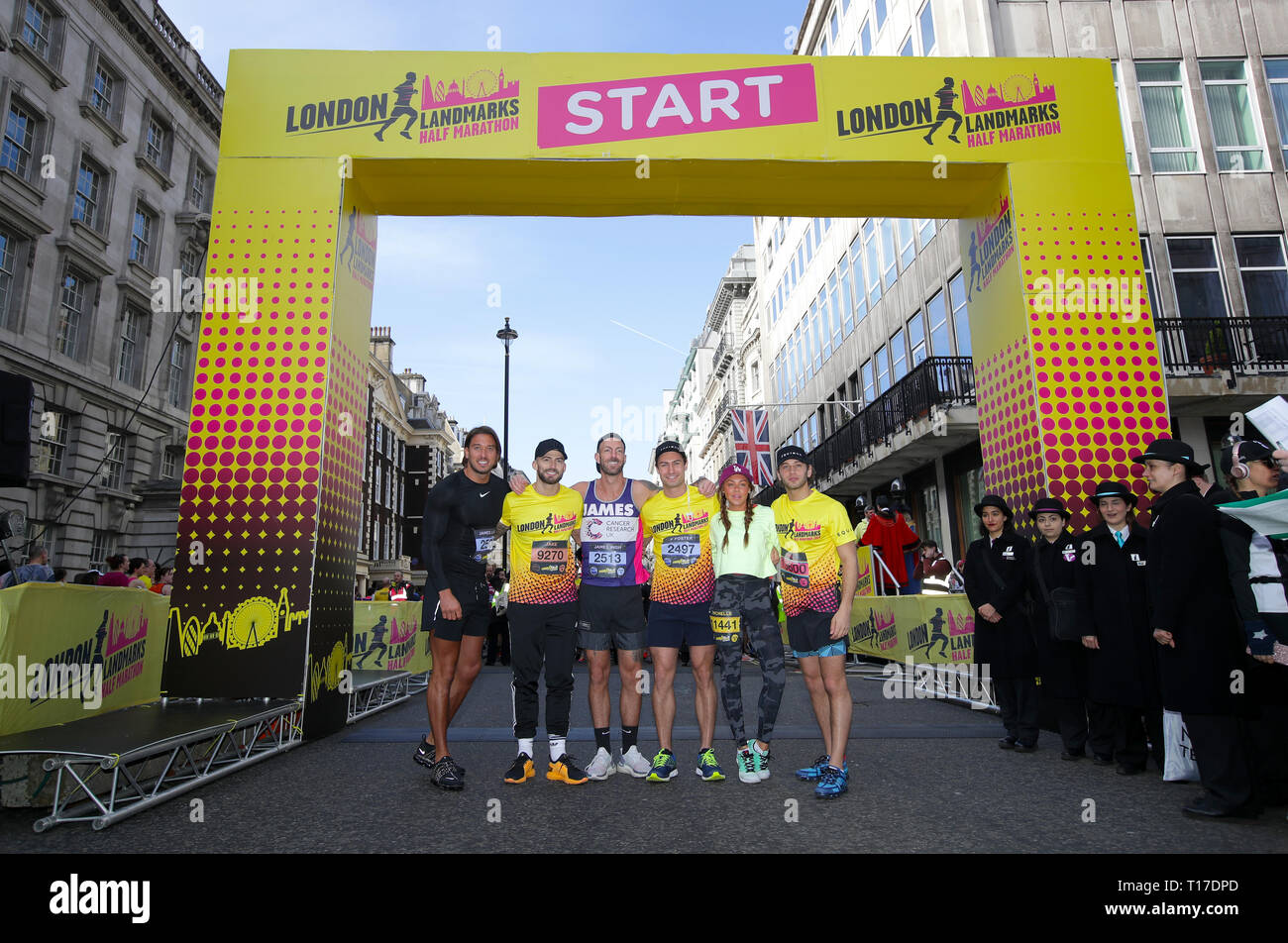 Eyal Booker, Jake Quickenden, Michelle Heaton and Frankie Foster during ...