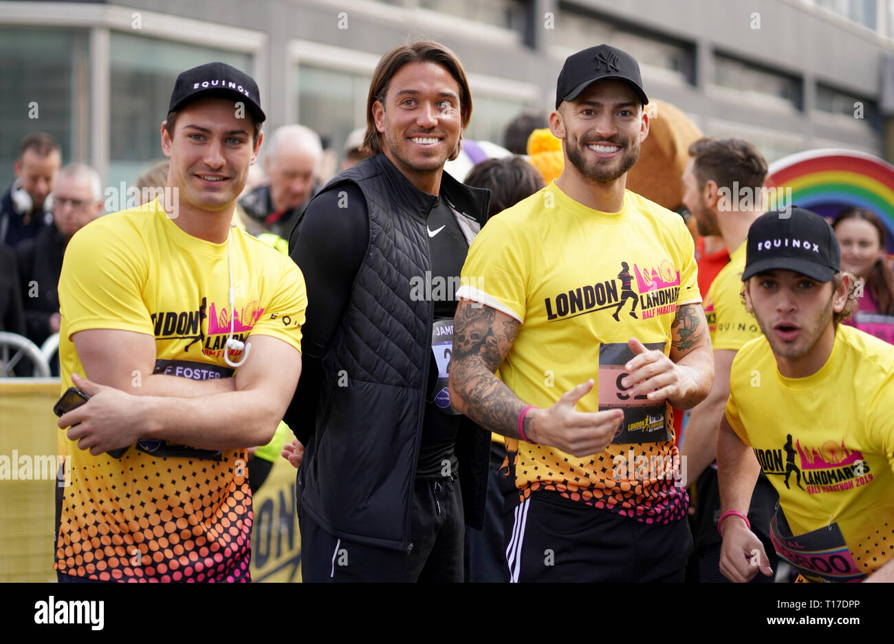 Frankie Foster, James Reach, Jake Quickenden and Eyal Booker during the ...