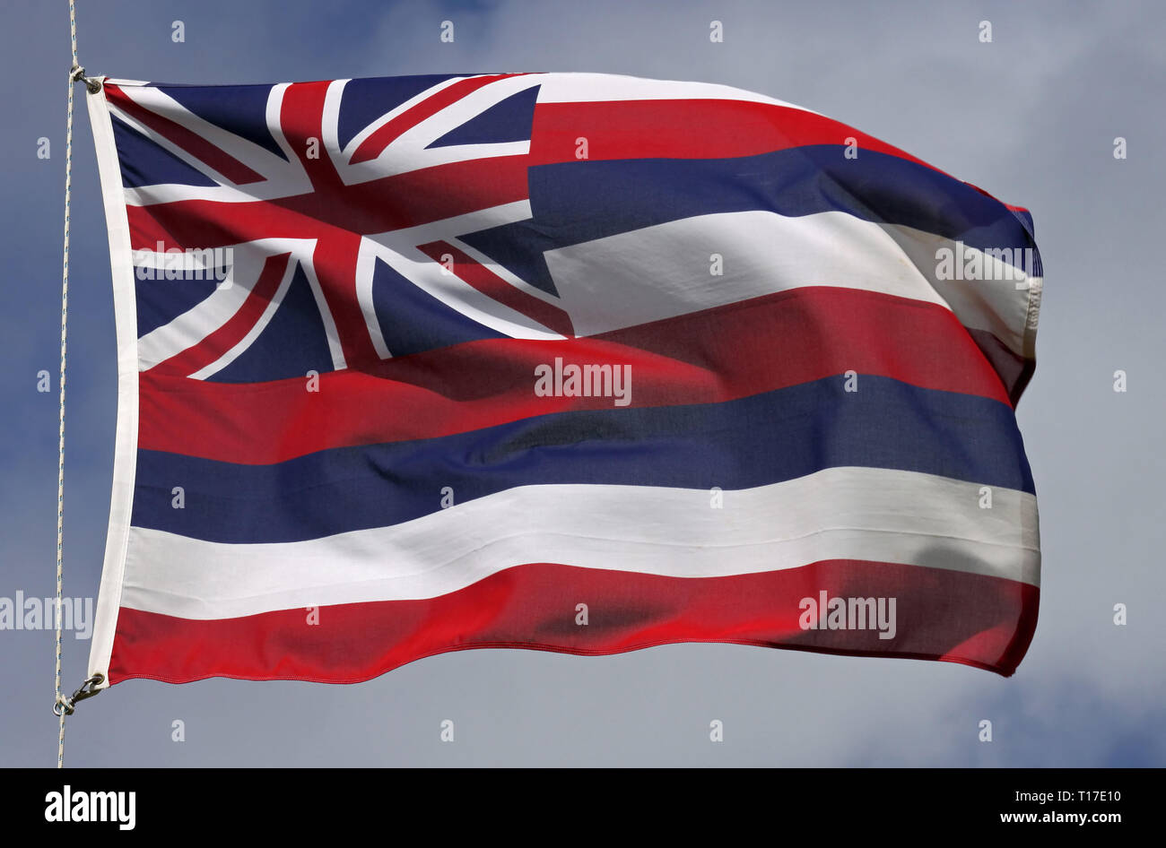 Hawaii national flag hi-res stock photography and images - Alamy