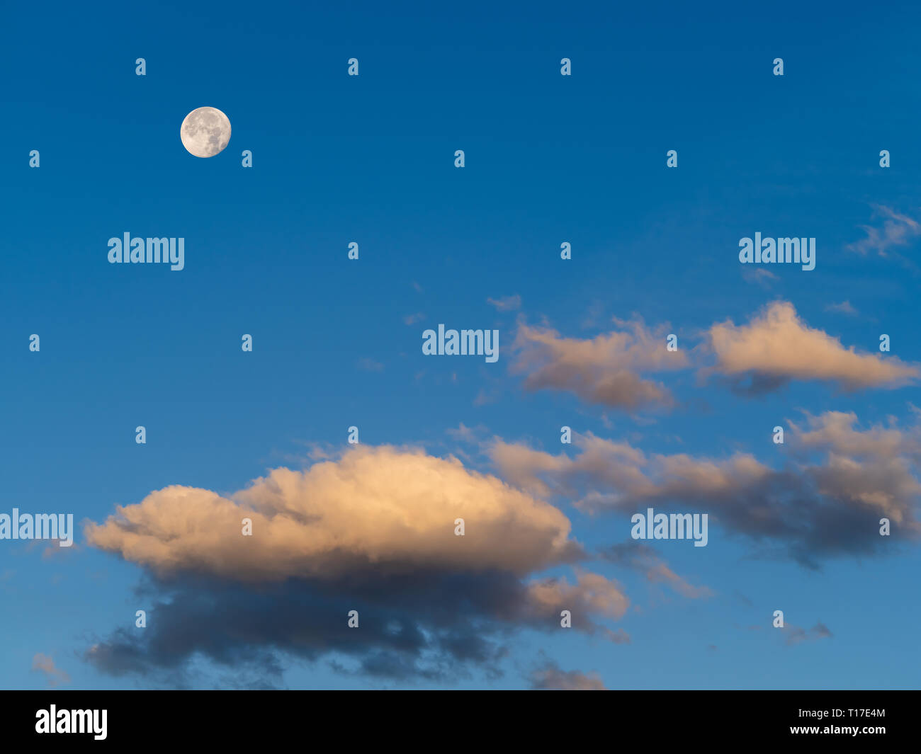 Full moon and clouds in sky hi-res stock photography and images - Alamy