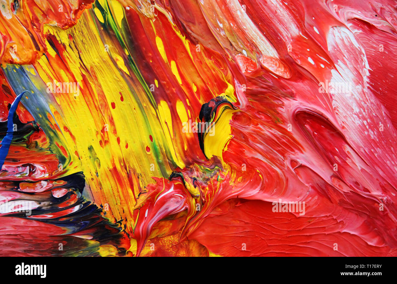 Oil colors as background Stock Photo - Alamy