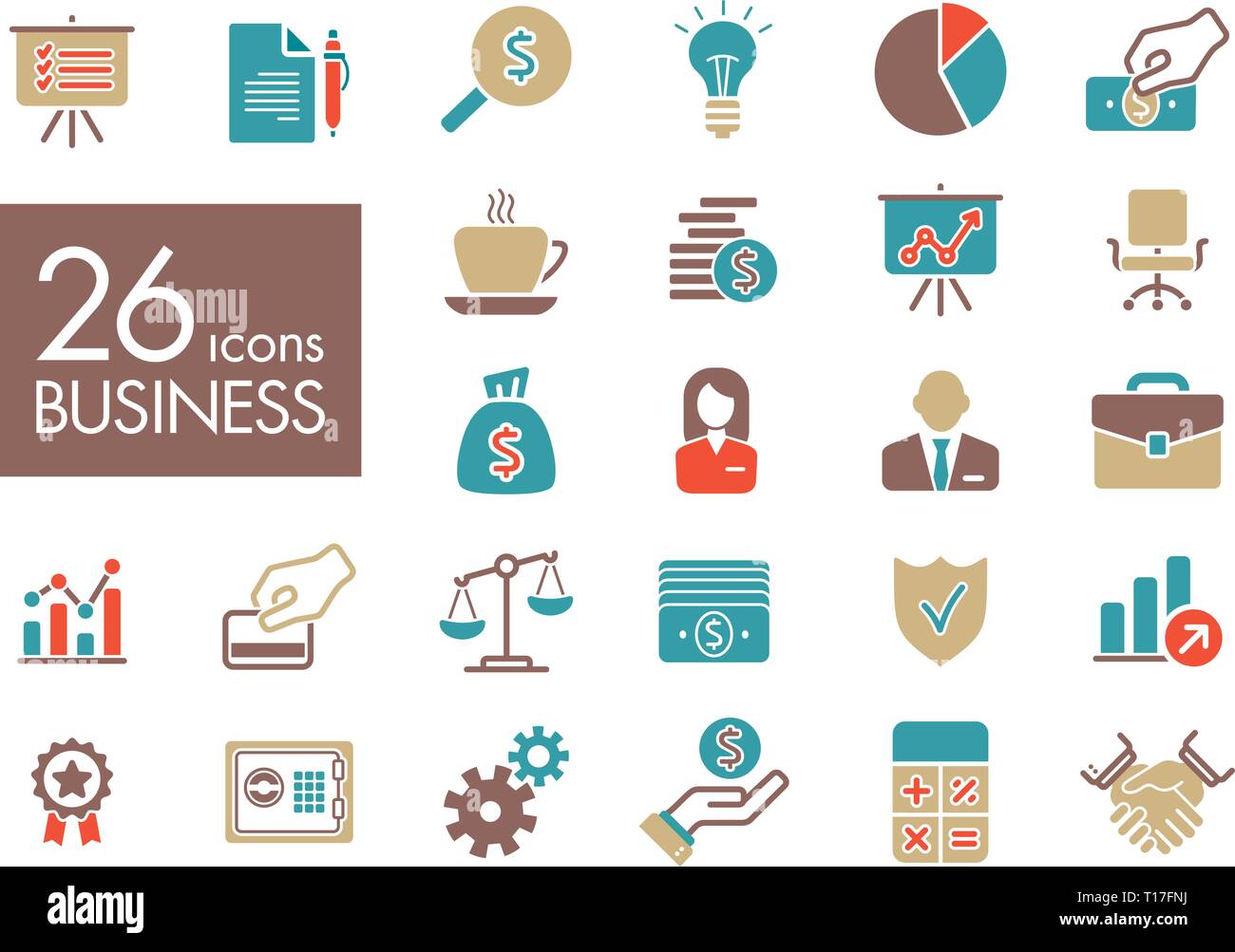 Business and finance web outline icon set. Graph symbol for your web ...