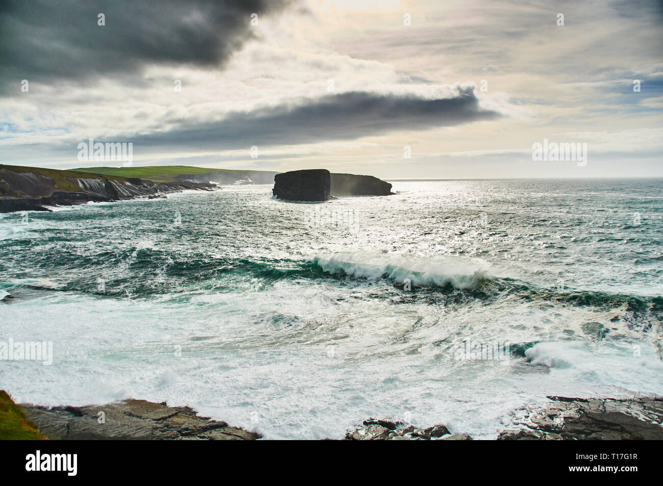 The Kilkee Cliff walk is a scenic 2 to 3 hour (8km) moderate loop walk ...