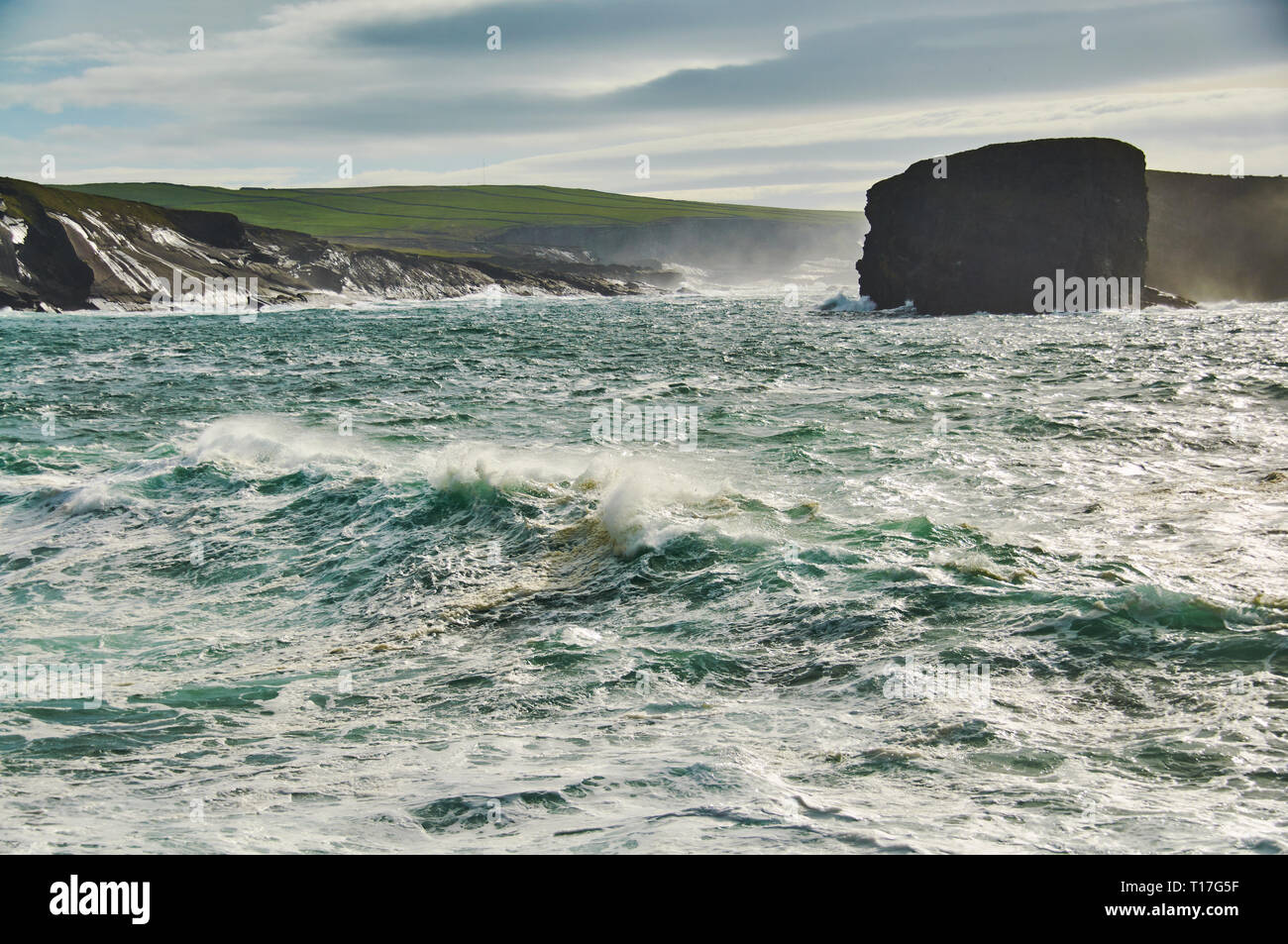 The Kilkee Cliff walk is a scenic 2 to 3 hour (8km) moderate loop walk ...