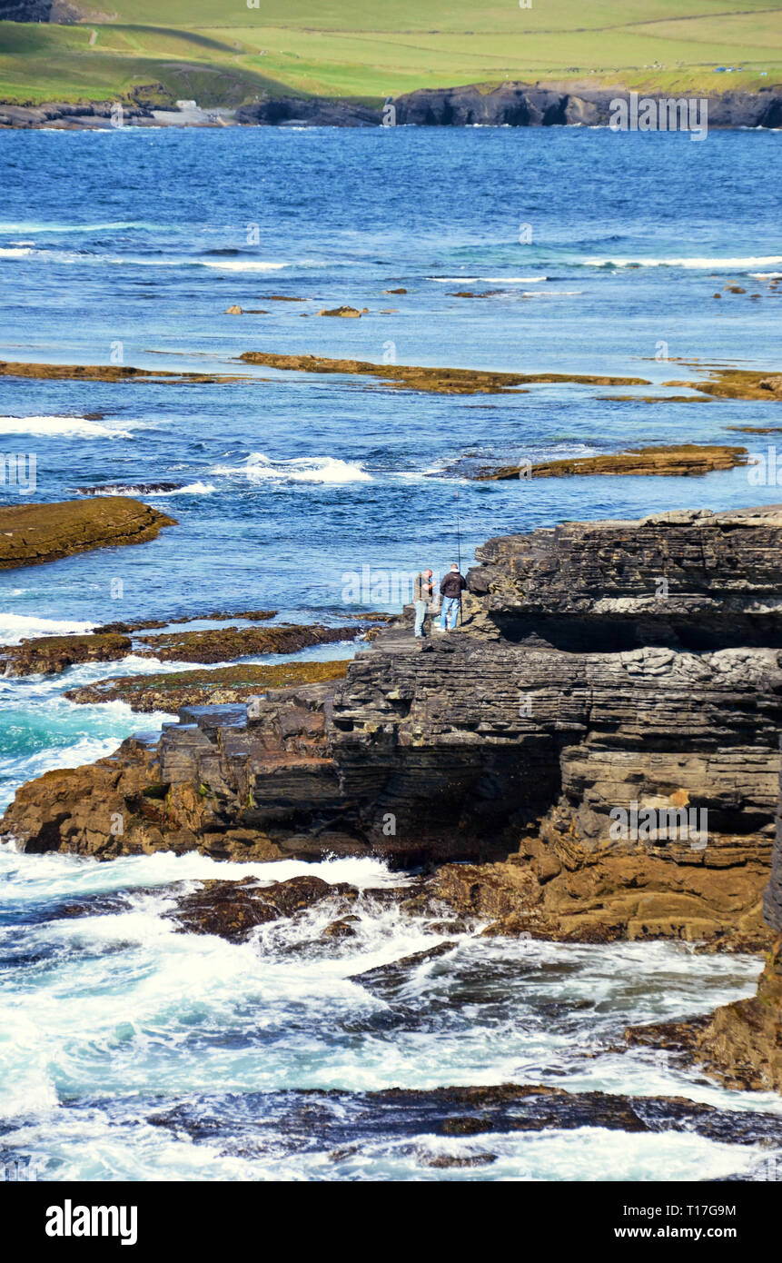 The Kilkee Cliff walk is a scenic 2 to 3 hour (8km) moderate loop walk ...