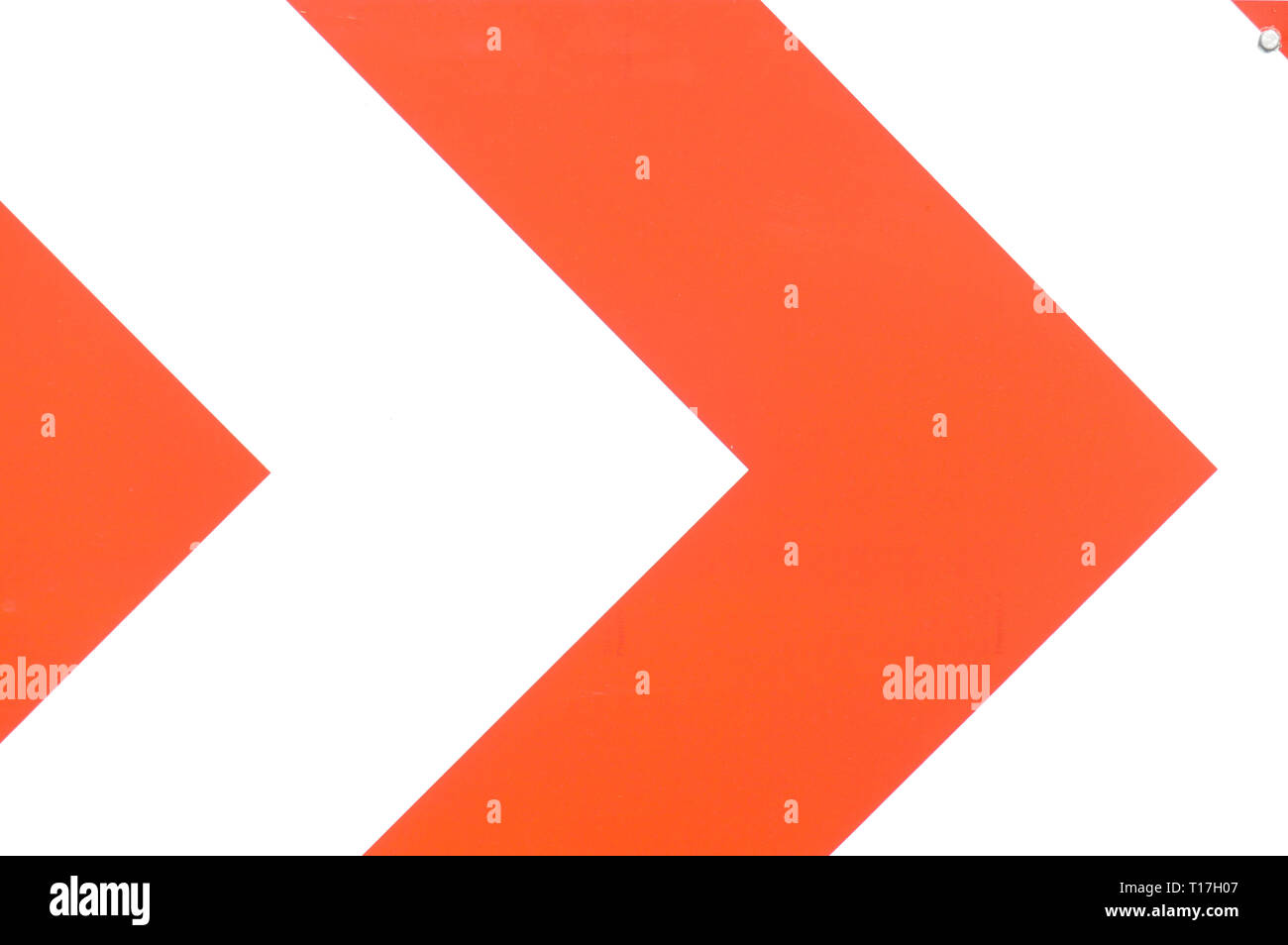 Road sign directional sign in curves, Germany Stock Photo - Alamy