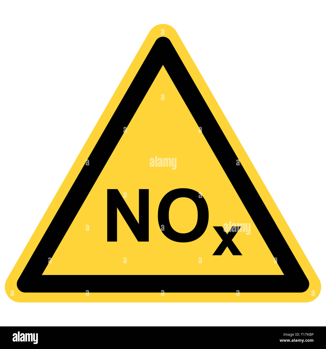 NOx and danger sign Stock Photo - Alamy