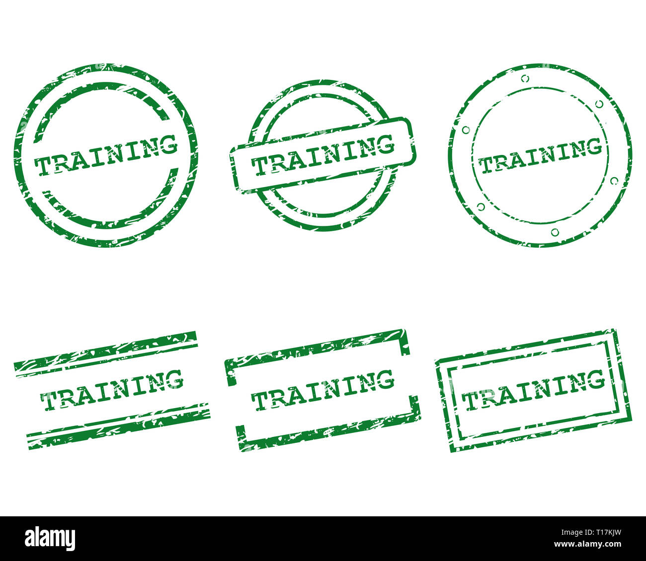 Training stamp sign seal Cut Out Stock Images & Pictures - Alamy