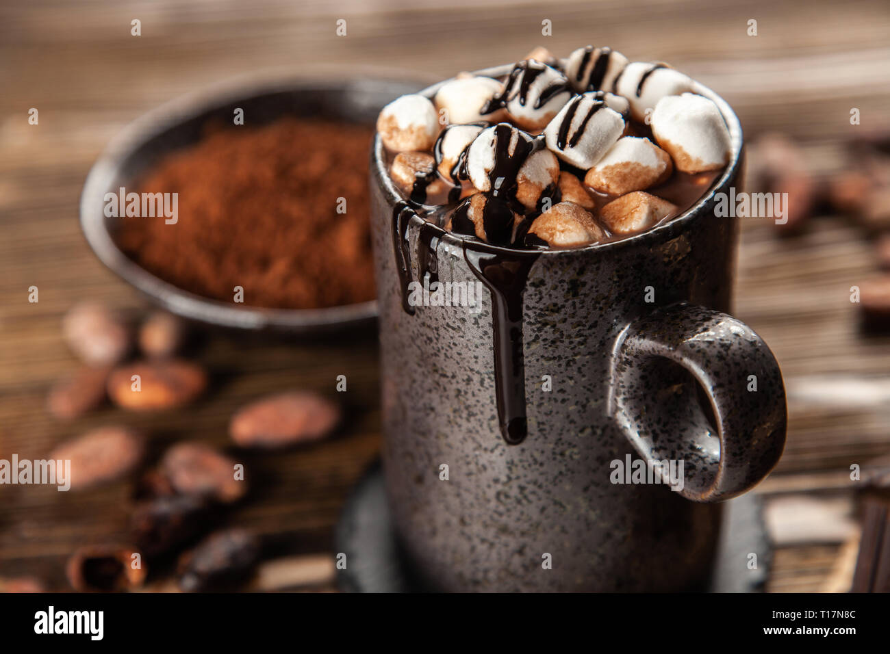 Hot chocolate cacao cup hi-res stock photography and images - Alamy