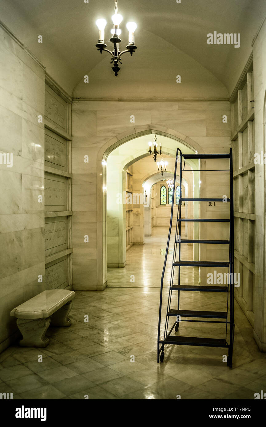Wall crypt in a cemetery, Miami, Florida Stock Photo - Alamy