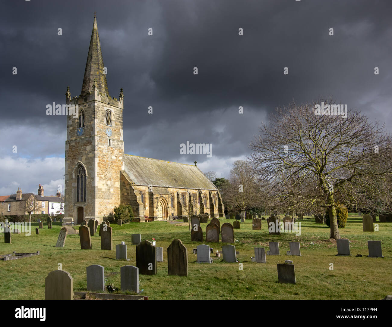 St Catherines Church Barnby Moor East Yorkshire Stock Photo - Alamy