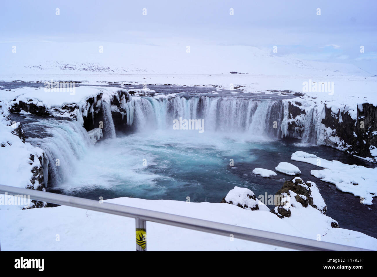 Godafoss, Waterfall, Iceland Stock Photo - Alamy