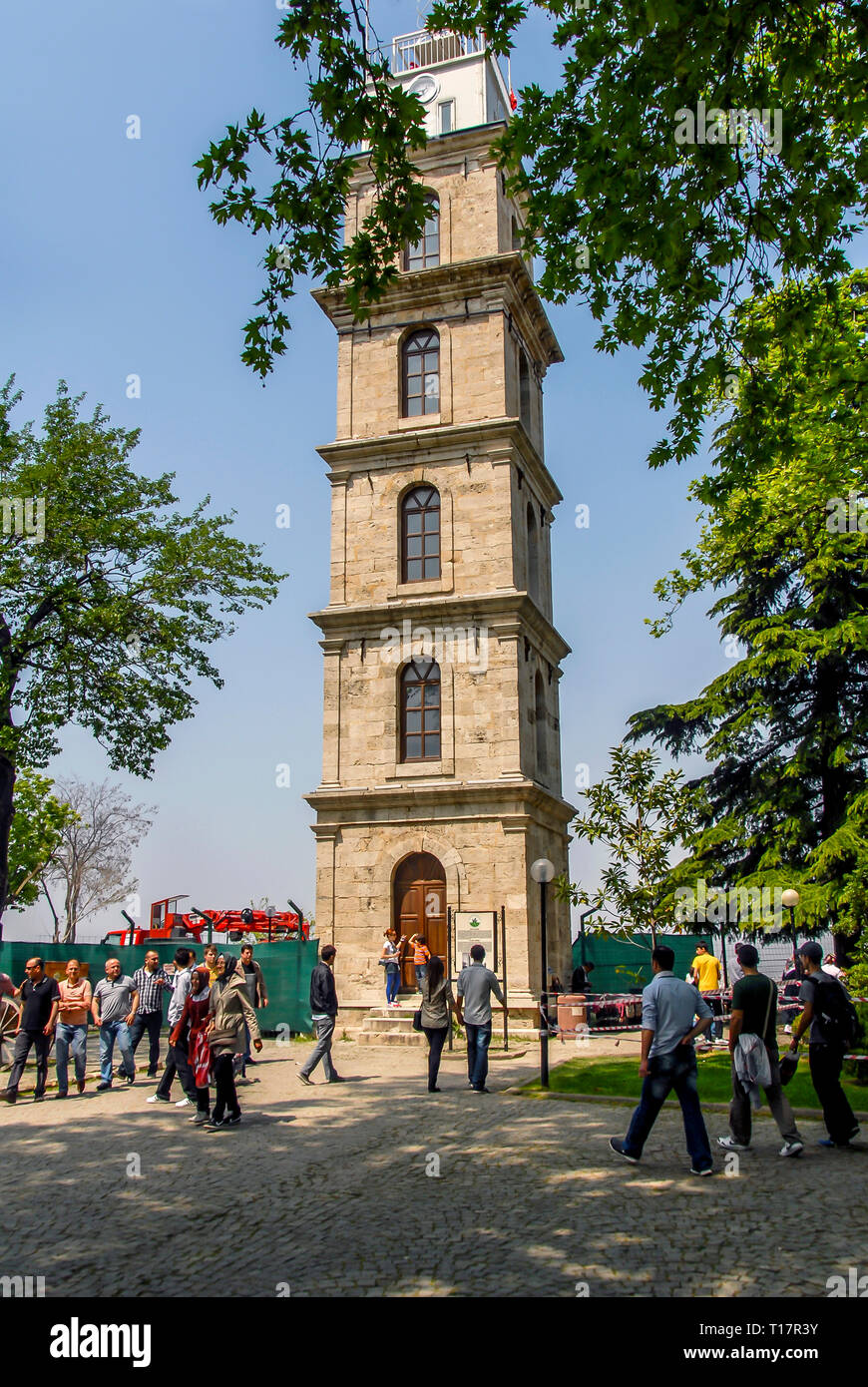 Bursa, Turkey, 29 April 2012: Tophane, Clock tower Stock Photo - Alamy