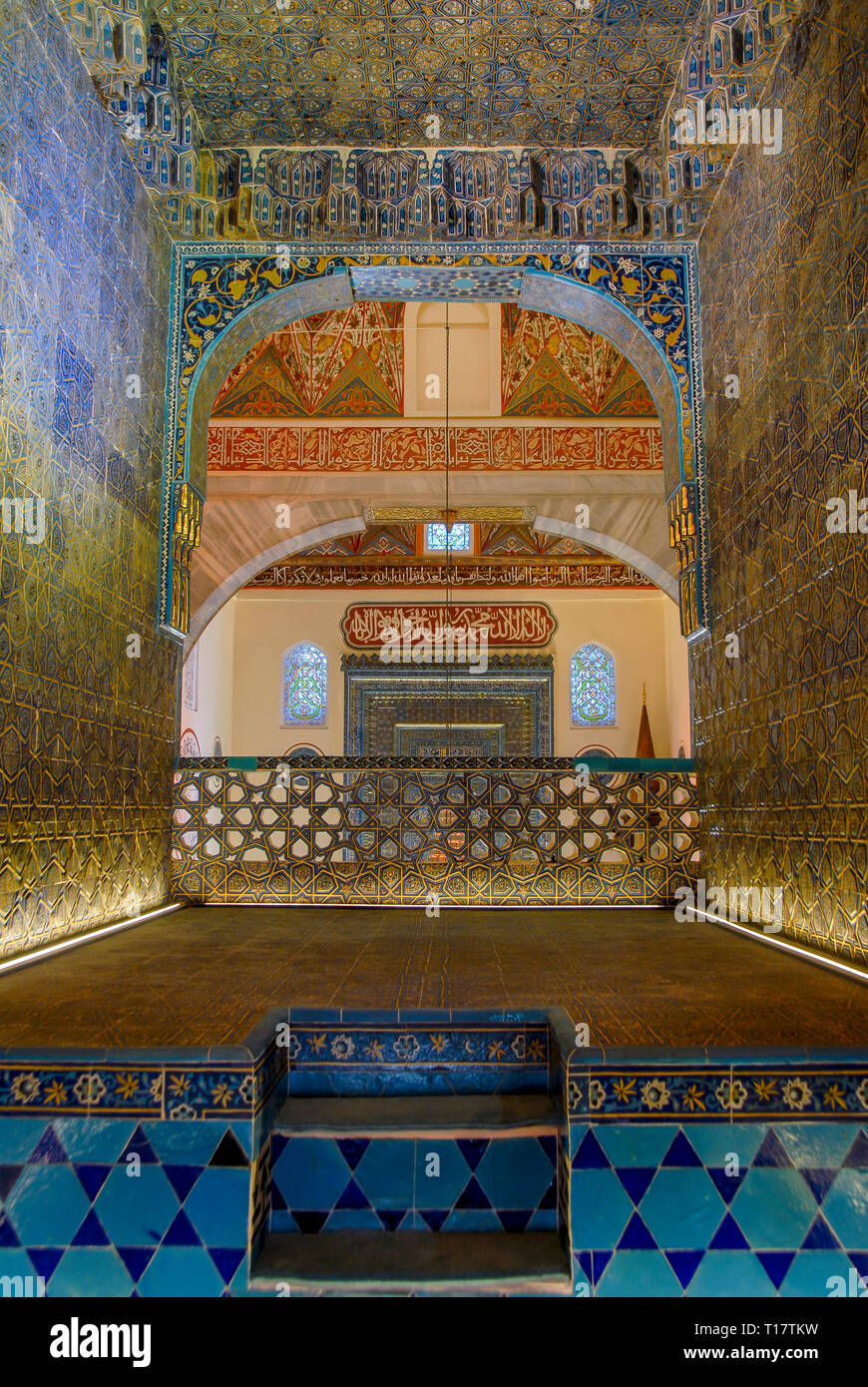 Yesil cami green mosque bursa hi-res stock photography and images - Alamy
