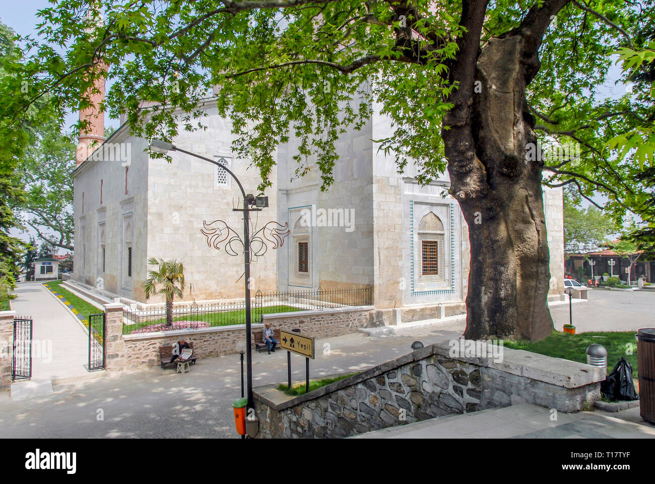 Bursa, Turkey, 01 May 2012: Tomb of Celebi Sultan Mehmet Stock Photo ...