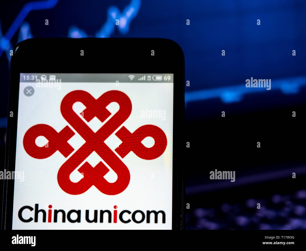 China unicom logo hi-res stock photography and images - Alamy