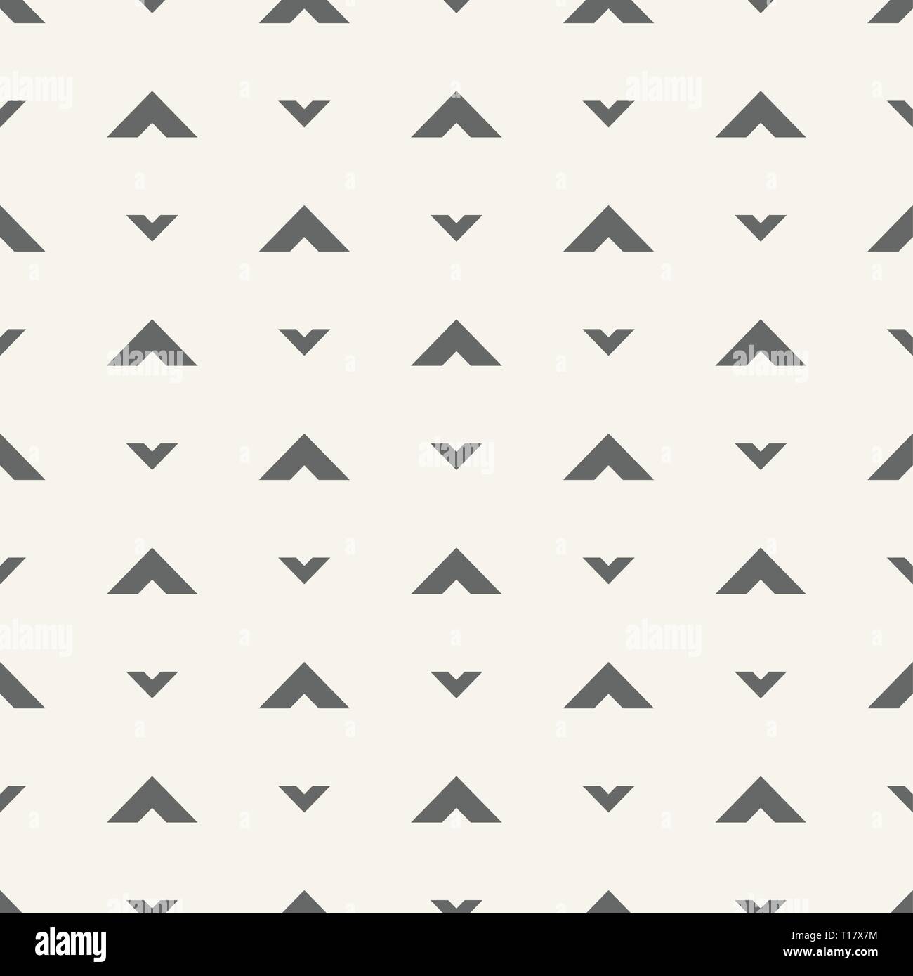 Seamless pattern with arrows motif. Minimalist abstract background ...